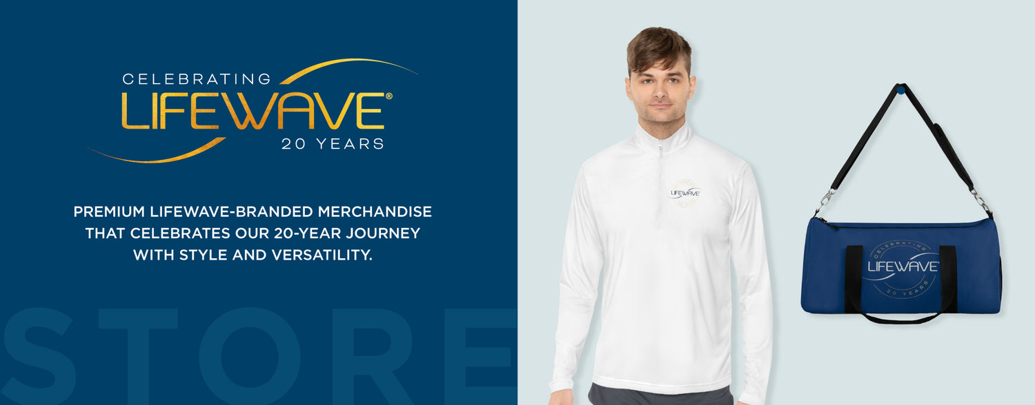Celebrate 20 Years with Exclusive Anniversary Merchandise | LifeWave ...